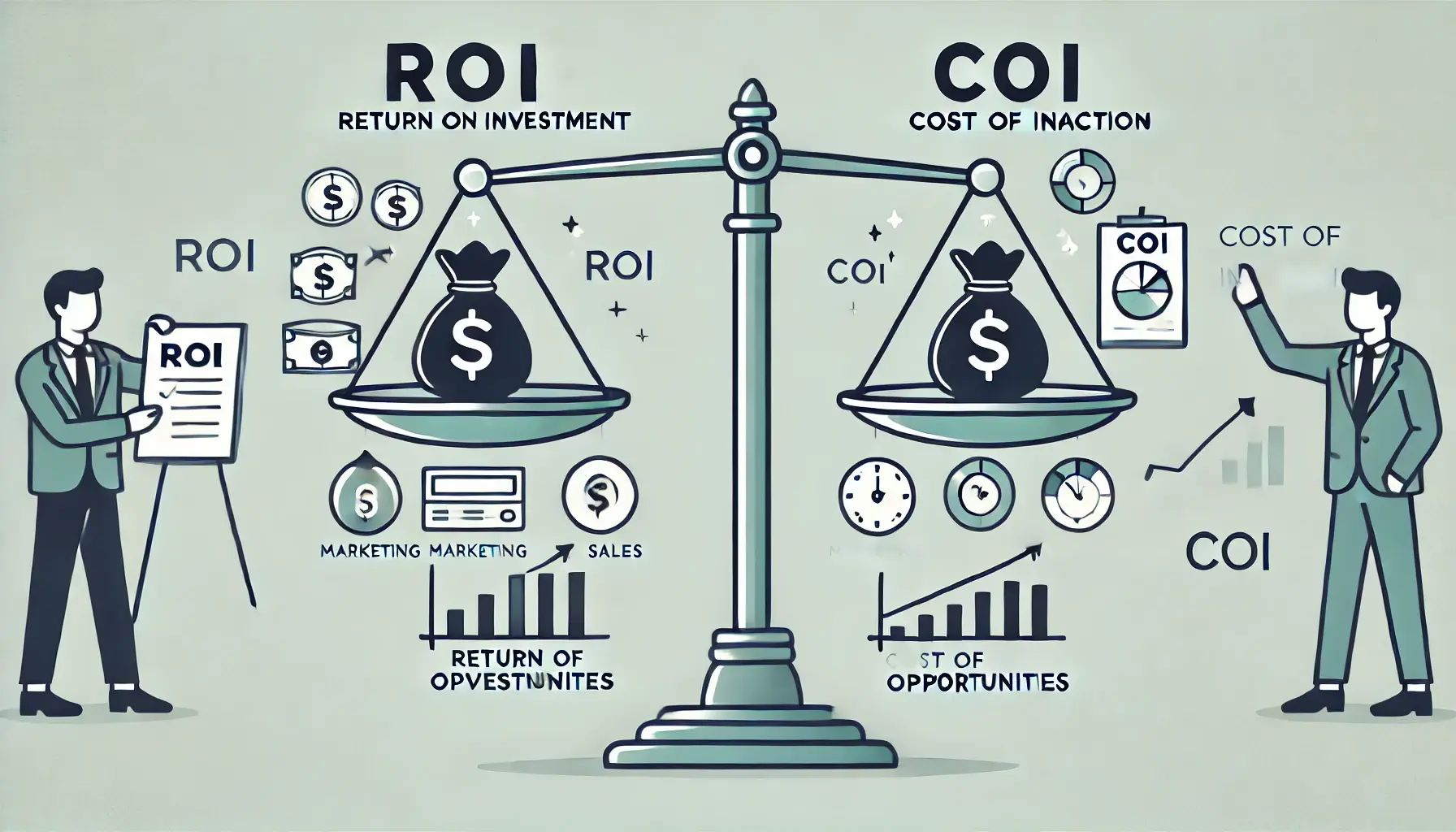 เปรียบเทียบการใช้งาน COI และ ROI เพื่อการปรับปรุงพัฒนาธุรกิจ